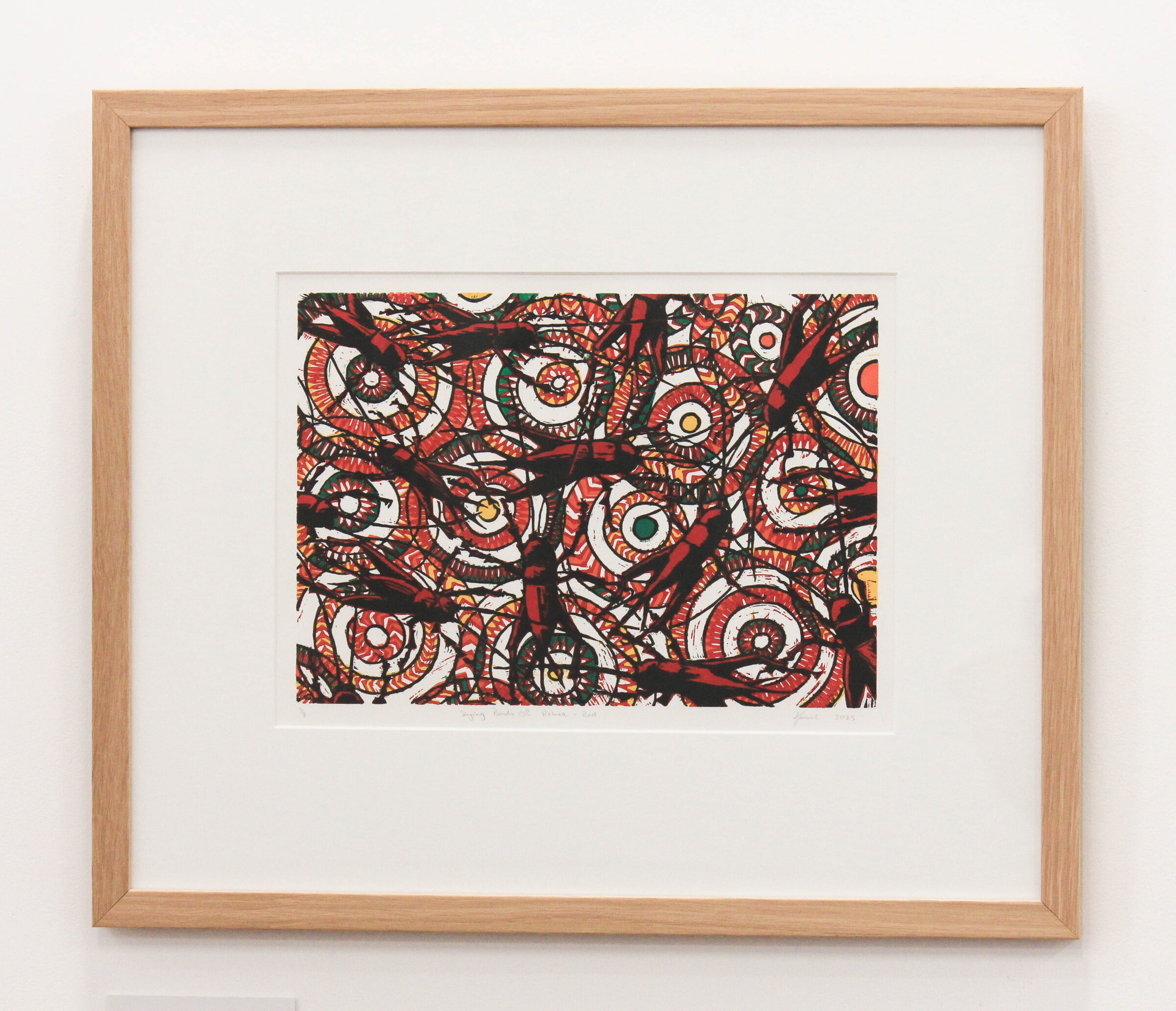 Singing Birds of Rehua - Red - Space Studio & Gallery