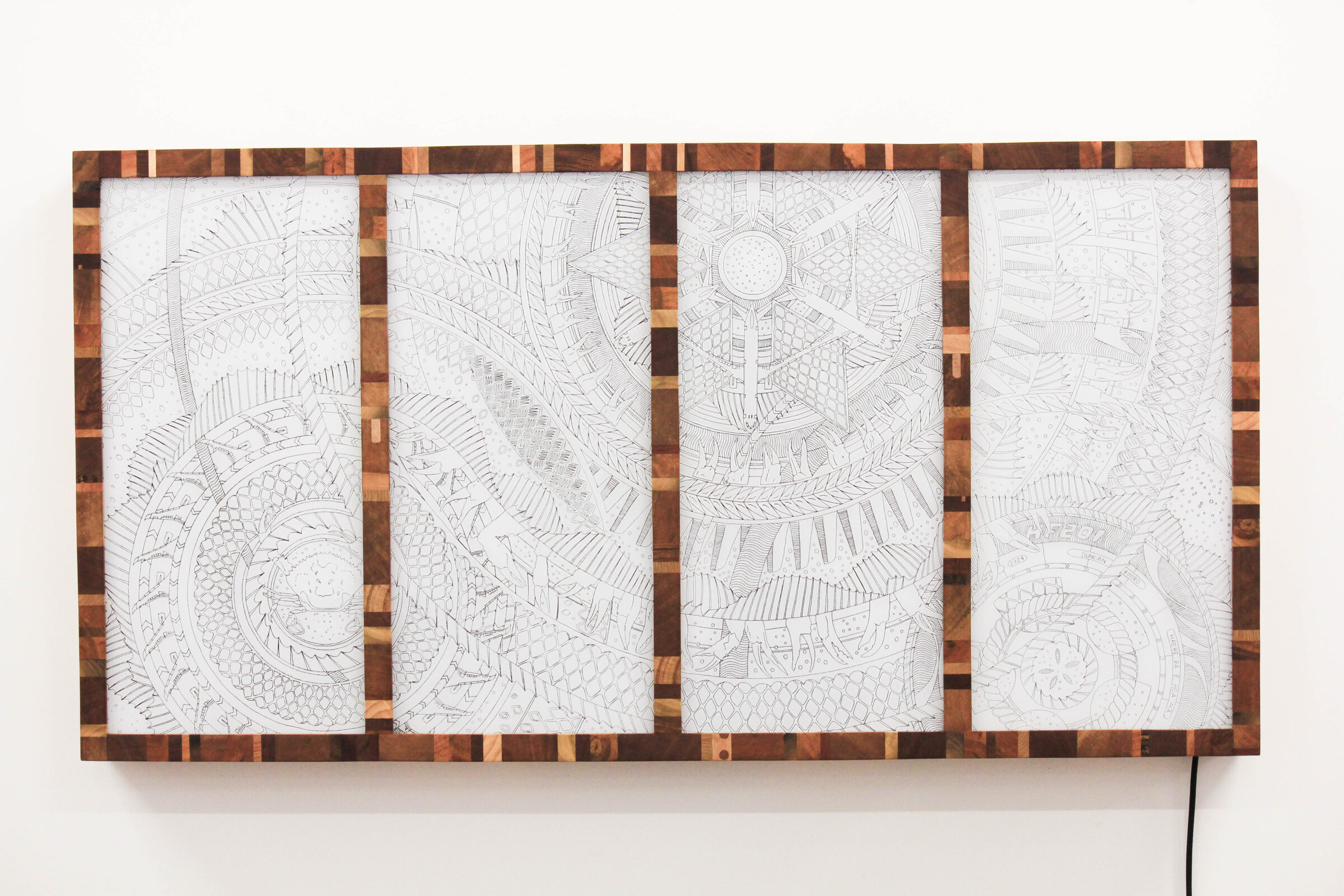 The Mechanics of Migration - Light box - Space Studio & Gallery